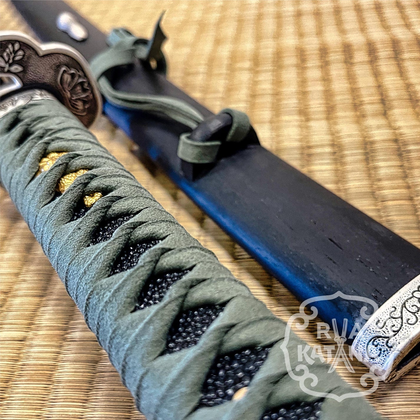 Sekiro Shadows Die Twice Kusabimaru Green Katana – RVA Katana