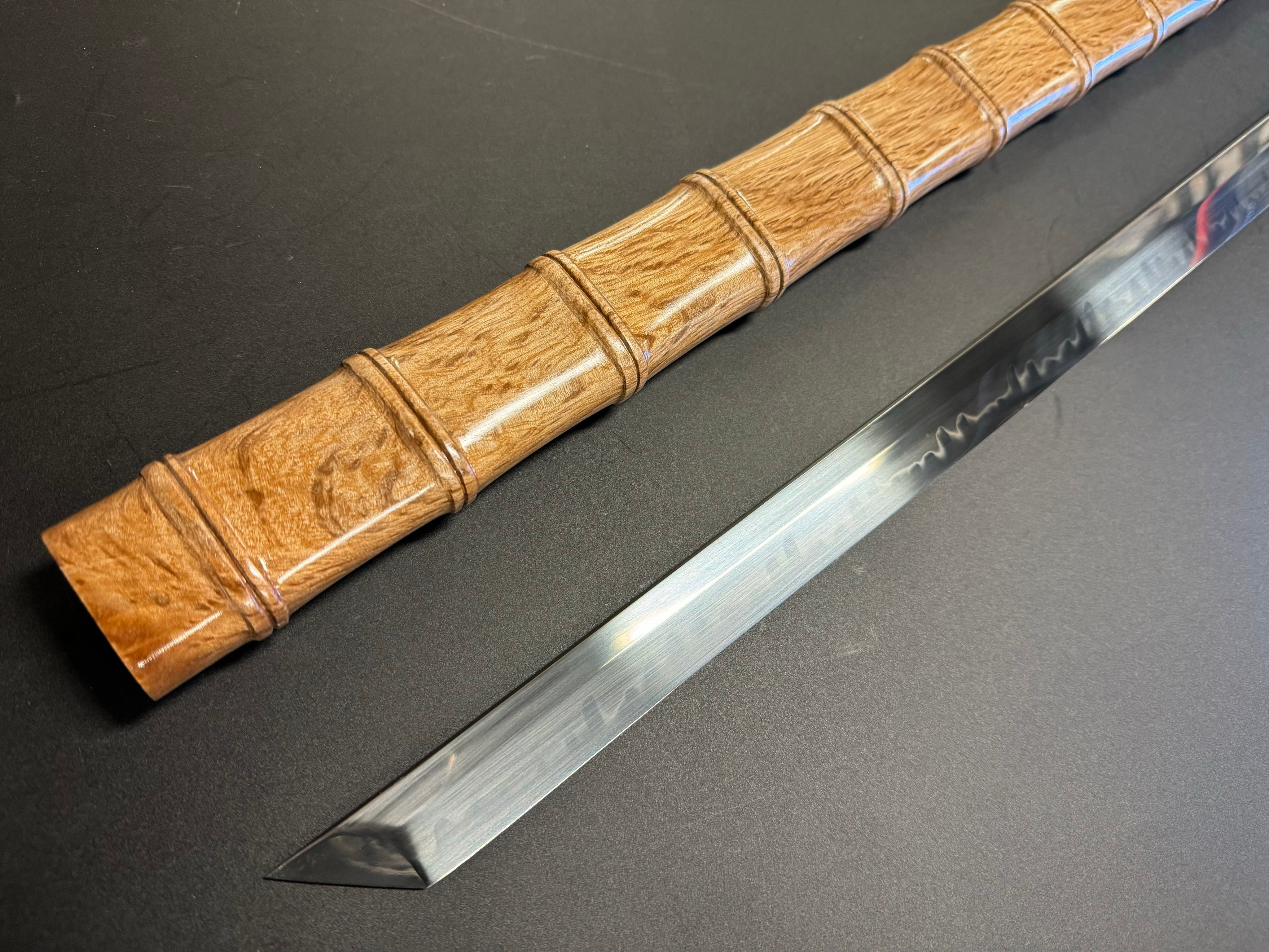 Phoenix Arms Bamboo Chokuto Stick Sword T10 Shikomizue – RVA Katana