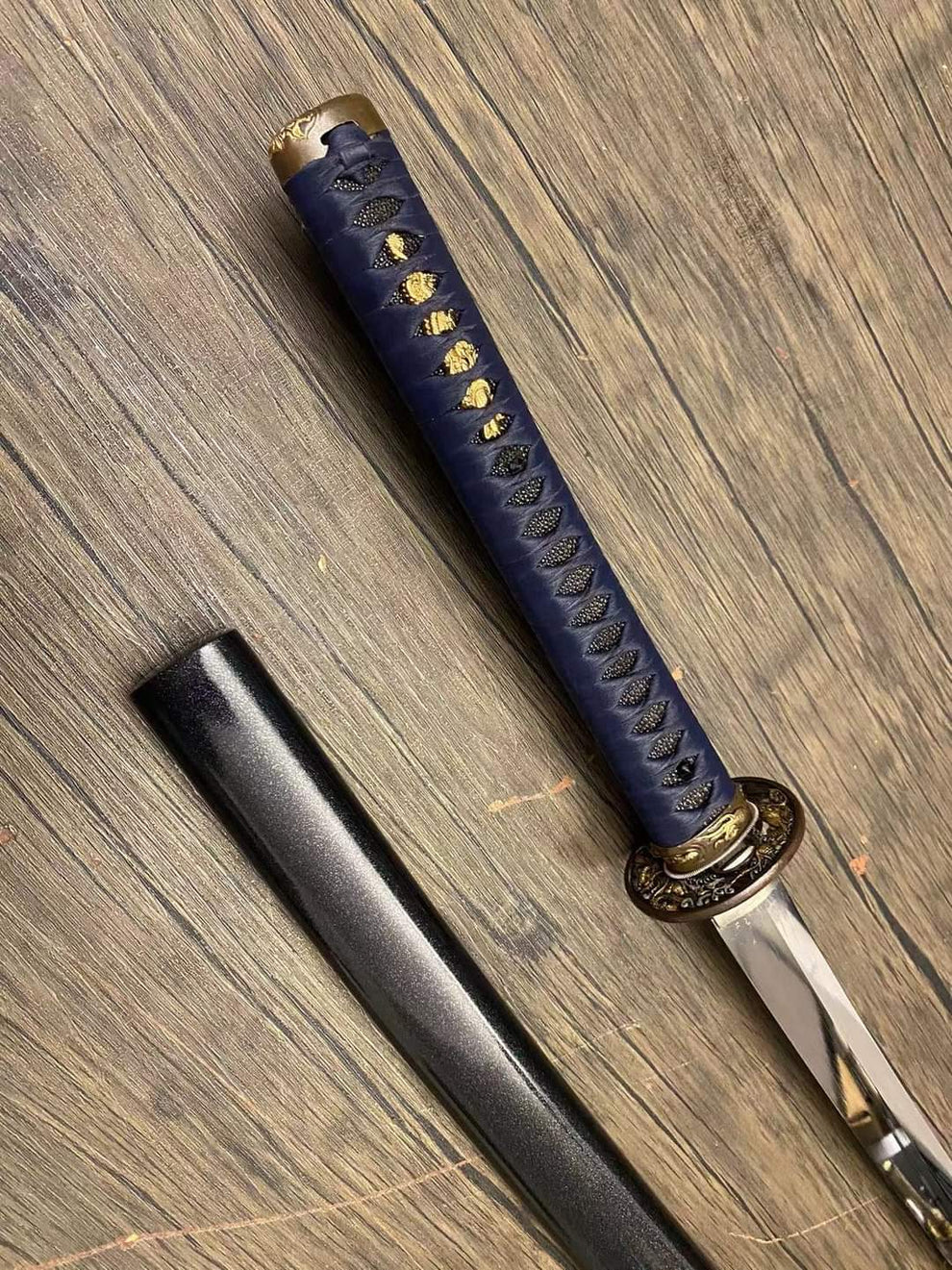 Katana - Tidal Dragon - s5 low molybdenum Taiwan variant shock steel ...
