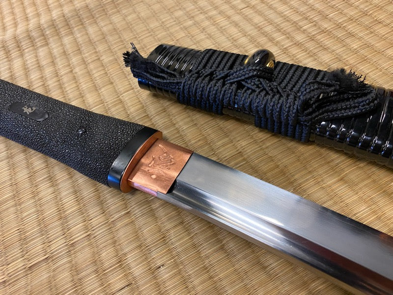 PRE-ORDER Legacy Steel Osoraku Aikuchi Honsanmai Wakizashi (Ishime Bla ...