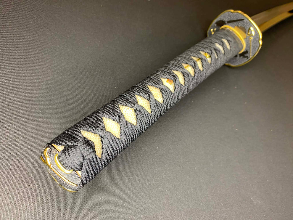 BLEMISHED Legacy Steel Katana - Golden Archer T10 Clay Tempered – RVA ...