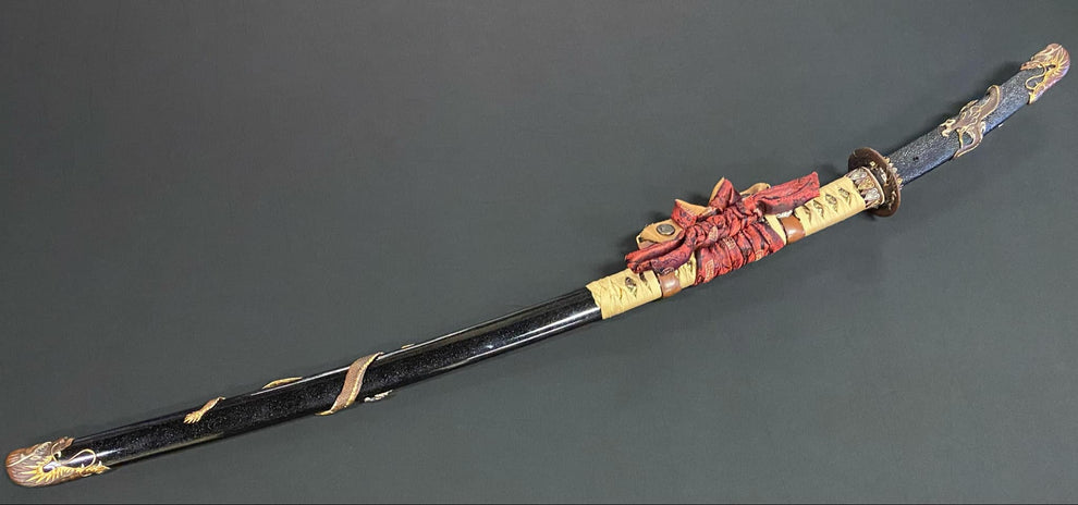 Phoenix Arms Dragon Head Tachi - Sanmai folded steel, clay tempered, 3 – RVA Katana