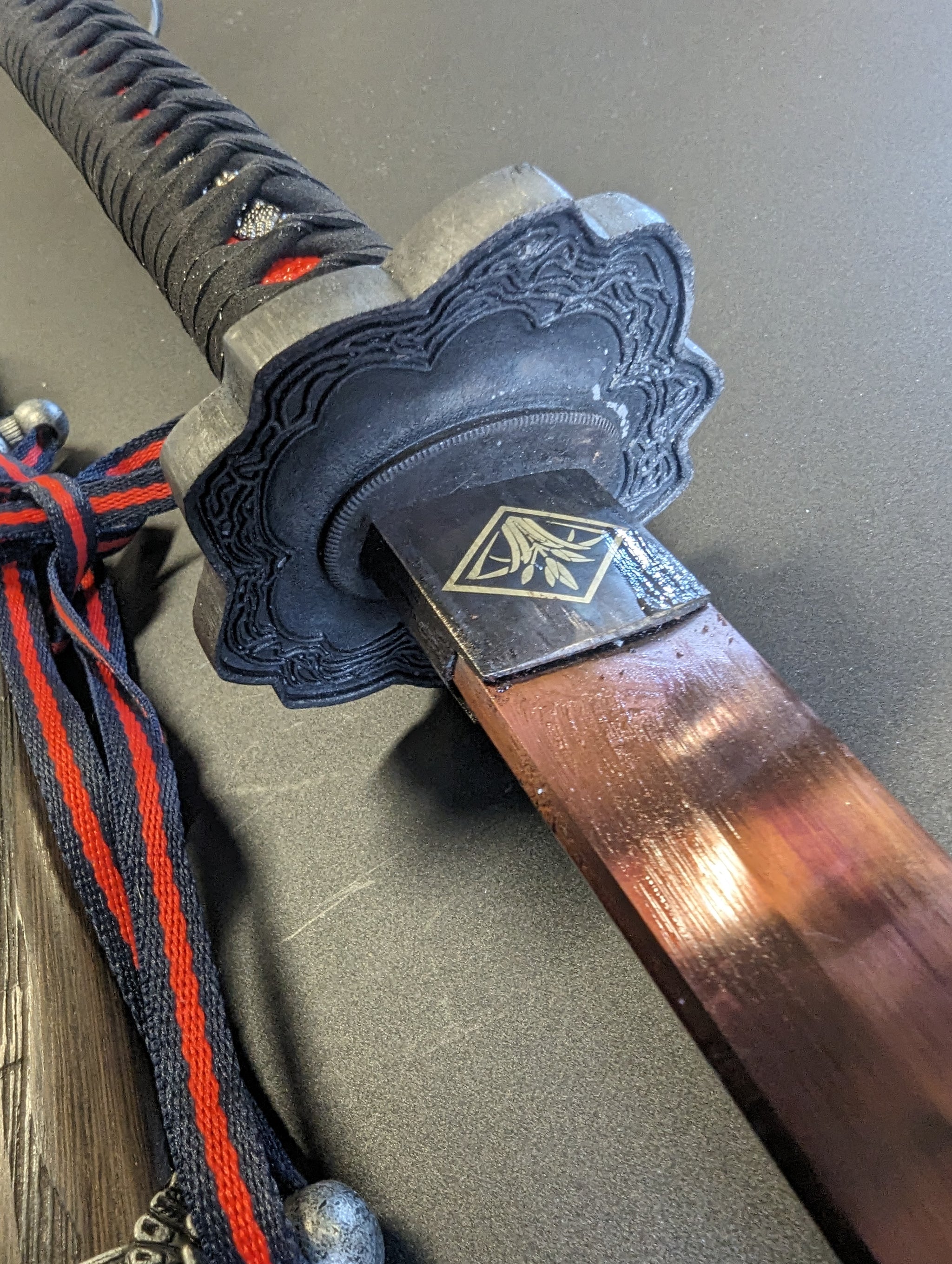 Sekiro Shadows Die Twice - Red Fushigiri Mortal Blade Katana – RVA Katana