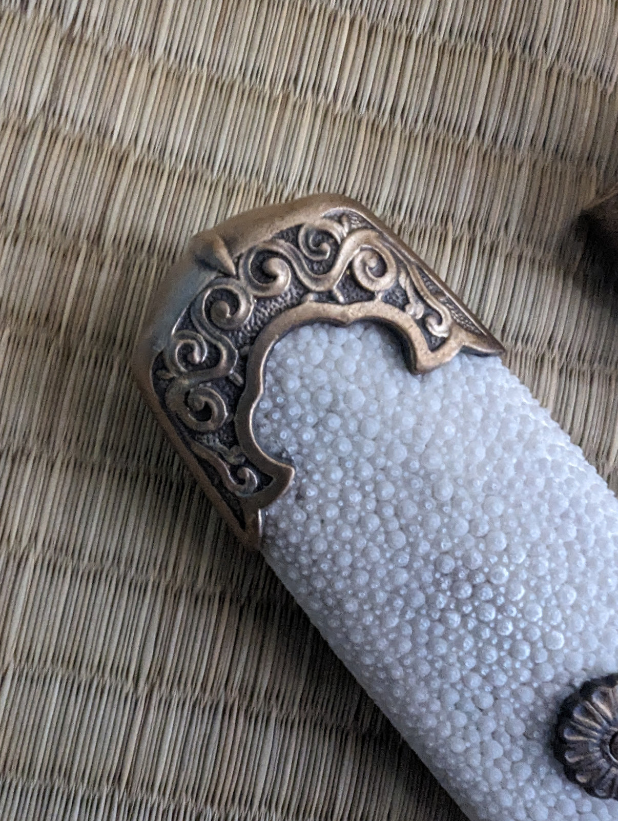 Jian - Phoenix Arms Tang Dynasty Damascus, Brass fittings – RVA Katana